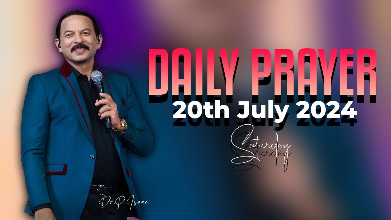ప్రతిదిన దేవుని వాక్యం - July 20th, 2024 || Daily Prophetic Prayer by ...