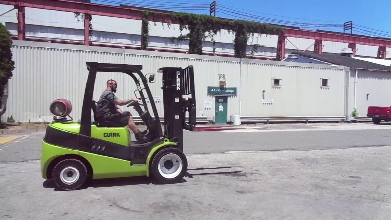 Clark C30L Forklift: Specs & Dimensions | AllMachines