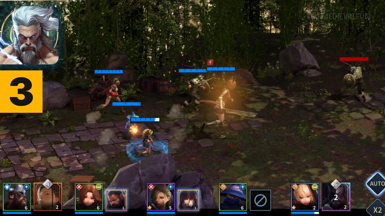 Gods Raid: Team Battle RPG Gameplay Walkthrough Part 3 (iOS, Android ...