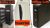 Online ups and offline ups।। inverter vs ups difference - YouTube