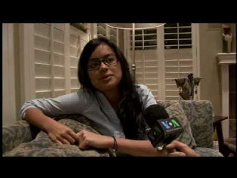Sophia Latjuba di LA - VOA untuk Obsesi Global TV