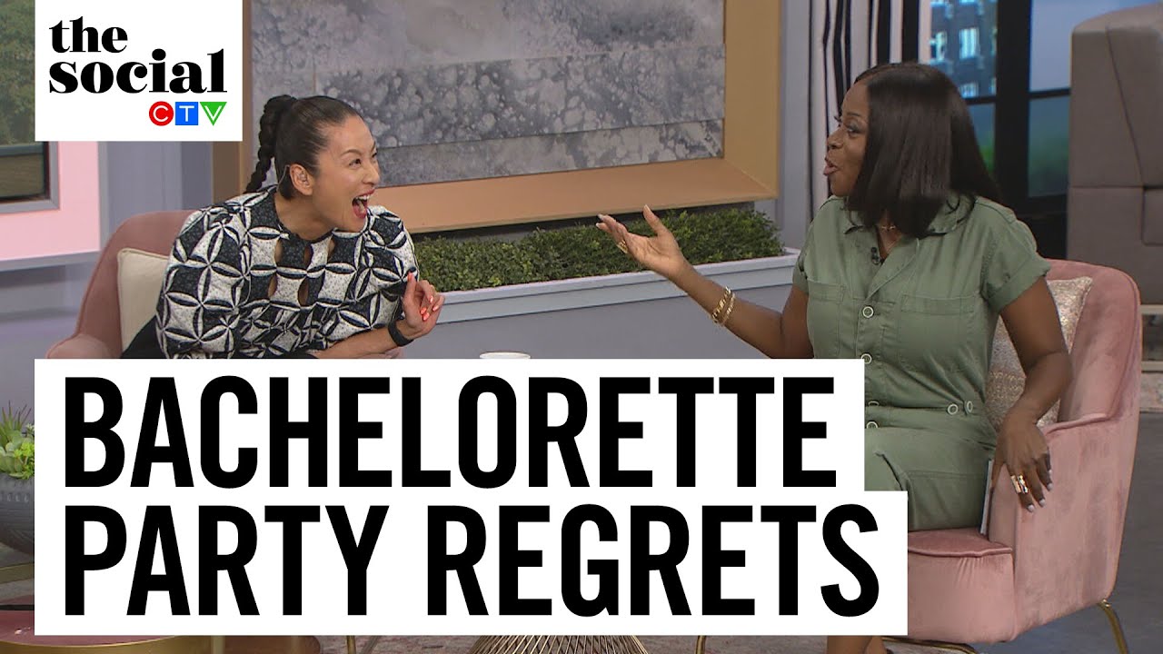Mom regrets going to daughter’s bachelorette party | The Social - YouTube