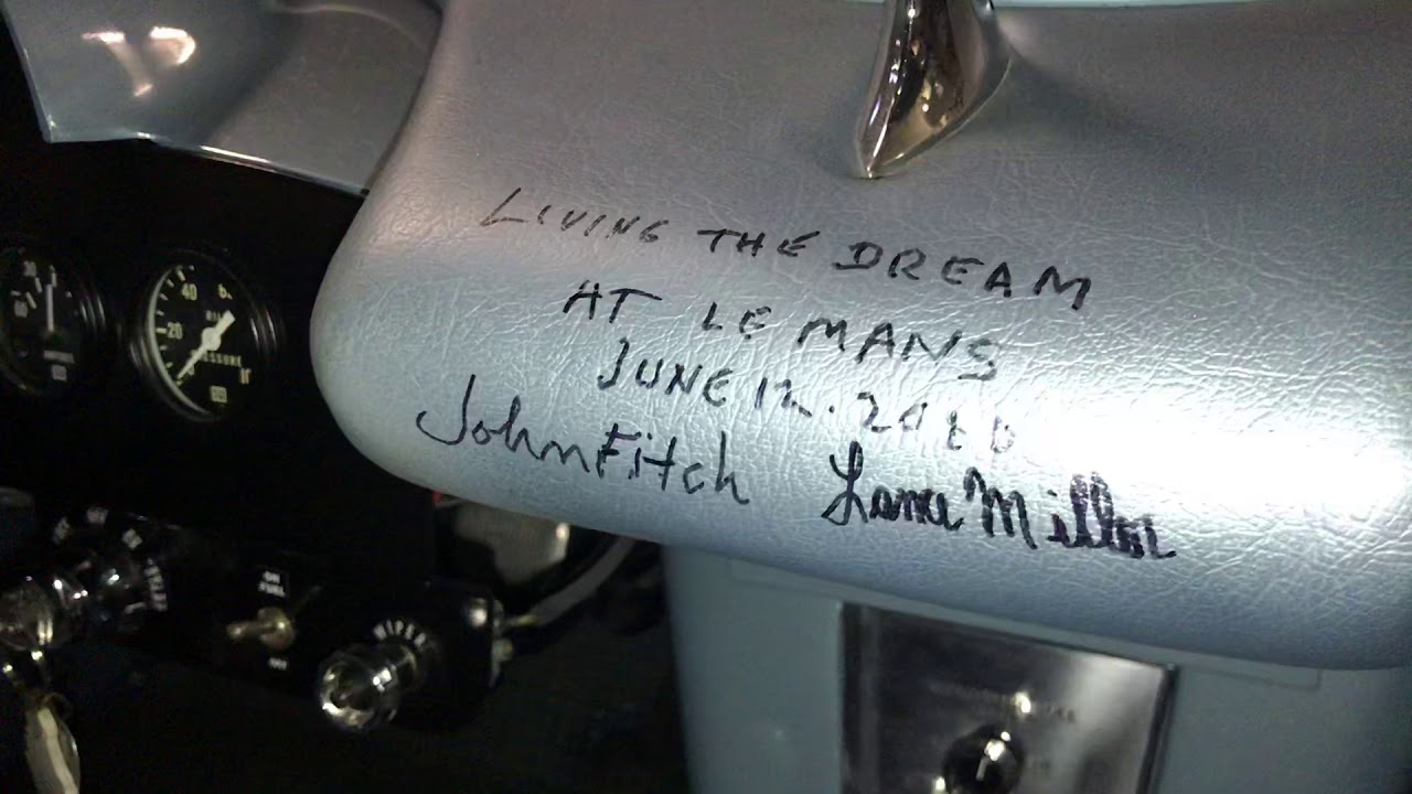 1960 Cunningham Corvette #3 Le Mans class winner interior - YouTube