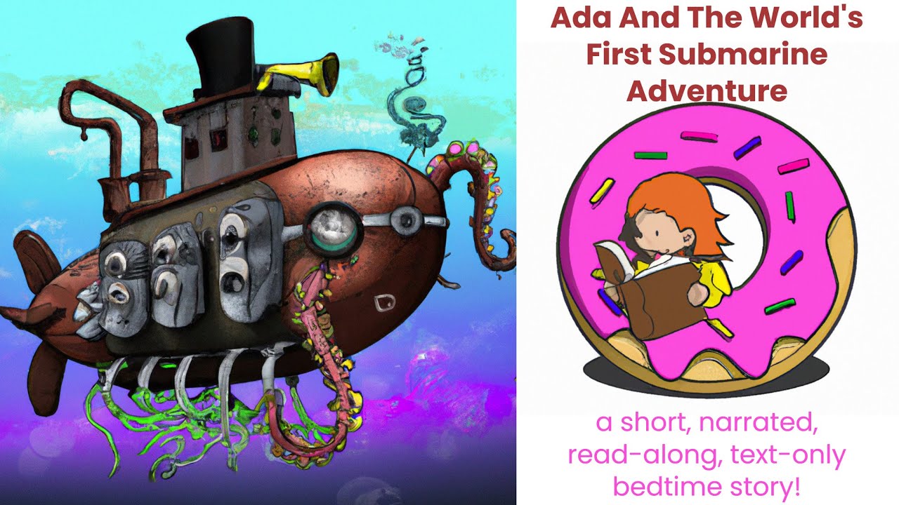 Ada And The World's First Submarine Adventure | Kids Bedtime Read Along ...