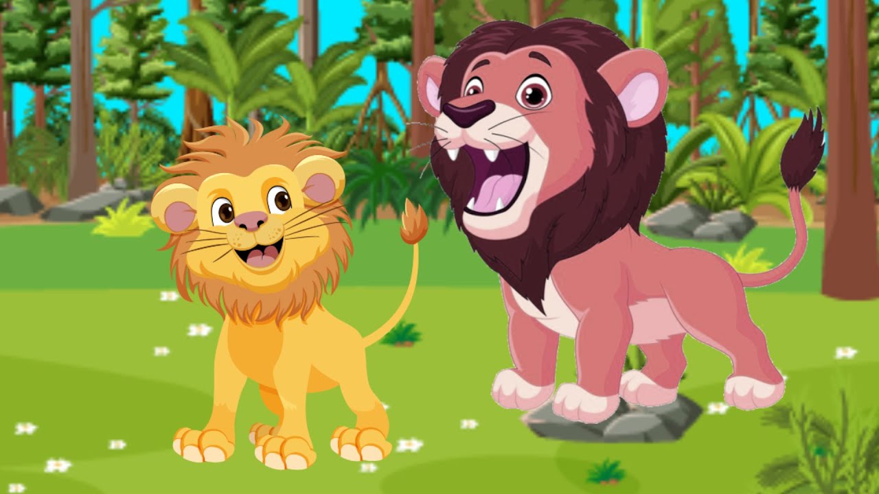Baby Lion Laa Laa | Animal Songs & Nursery Rhymes | LittleKidsTV - YouTube