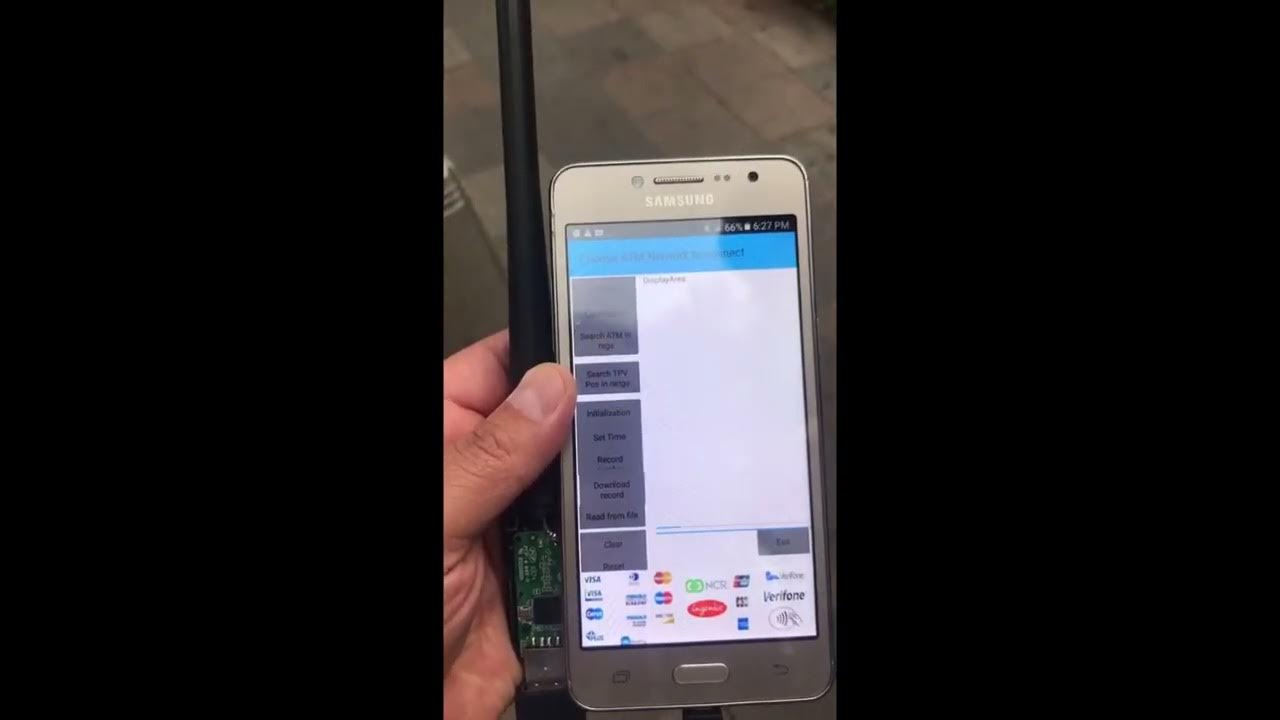 EMV shimmer gsm data receiver - YouTube