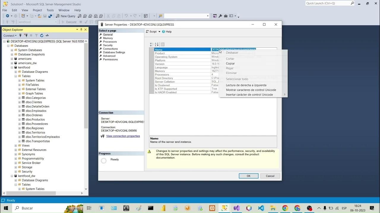 ETL SQL Server SSIS crear proyecto y conexiones - YouTube