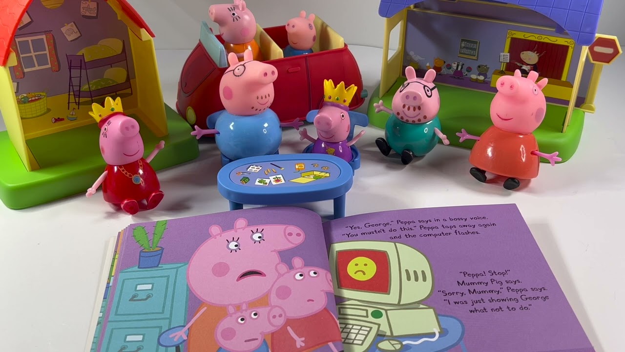 Peppa Pig | Peppa Pig's Family Computer - YouTube