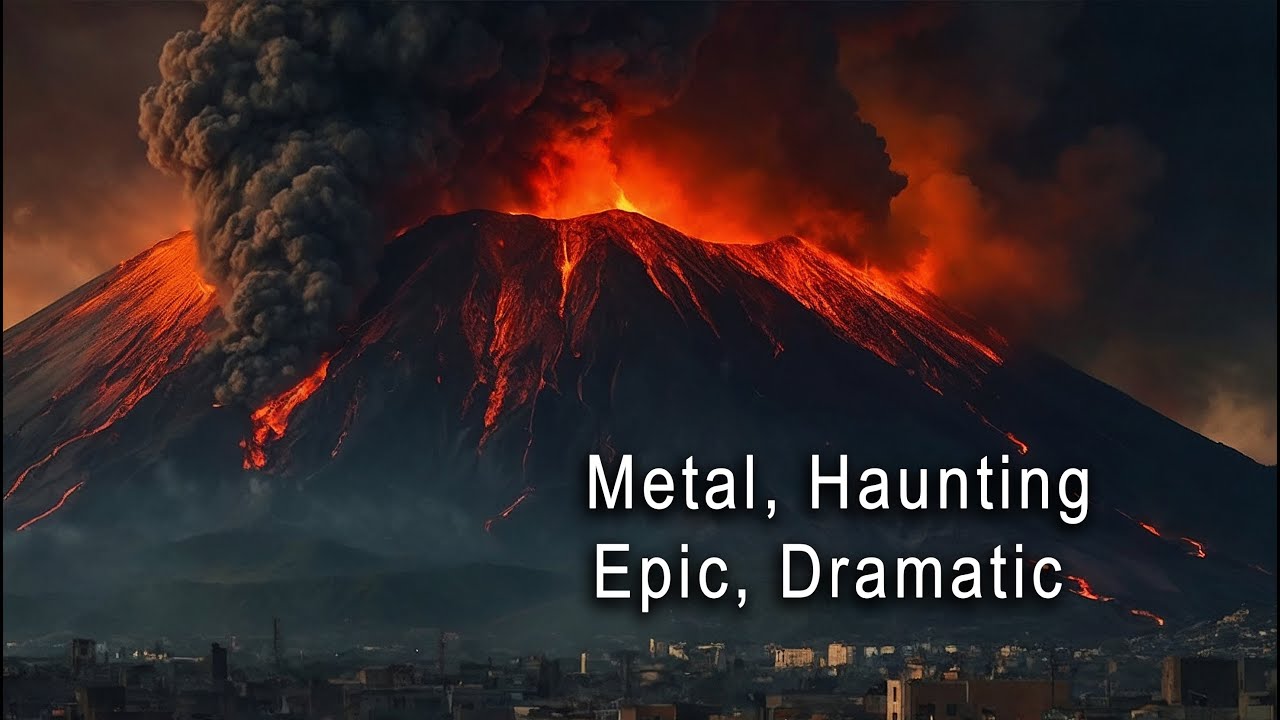 Vesuvius 2025 – Fire, Smoke & Collapse #Rock #metal #haunting #epic ...