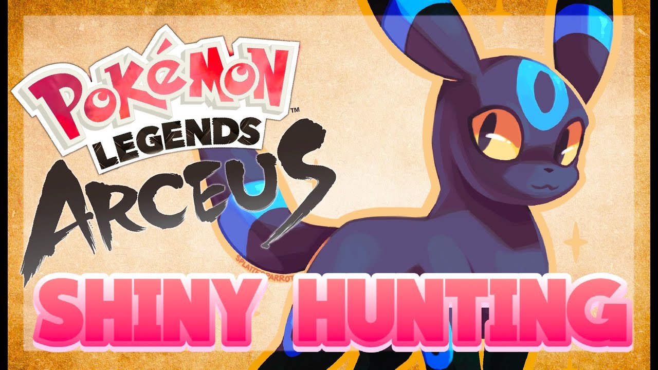 Pokemon Legends Arcues Live Shiny Hunting - YouTube