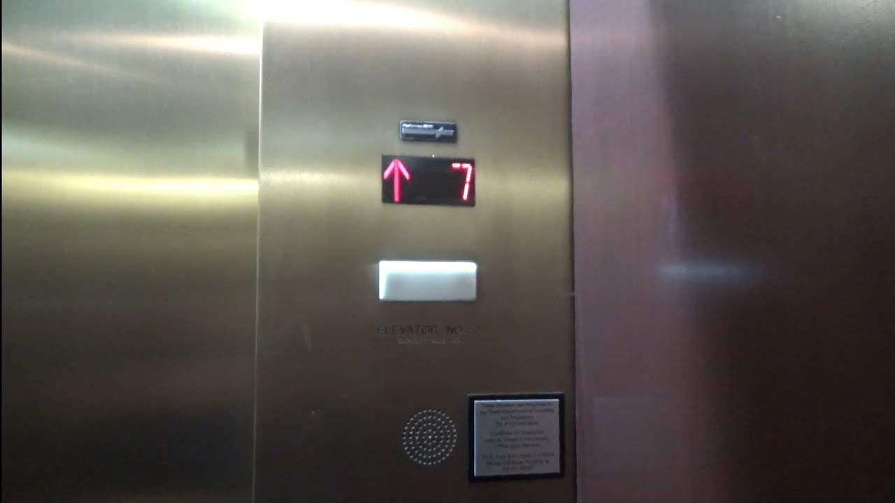 Montgomery Kone Traction Elevator @ 101 E Park Blvd - Plano, TX - YouTube