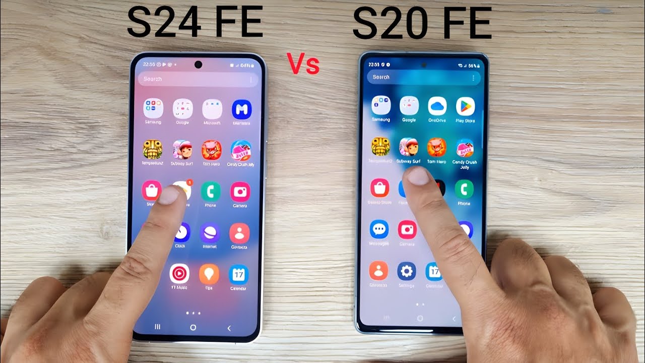 Samsung S24 FE vs S20 FE | SPEED TEST - YouTube