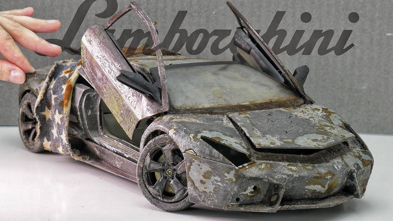 Restoration of a very RARE Lamborghini. Restoration and tuning of the ...