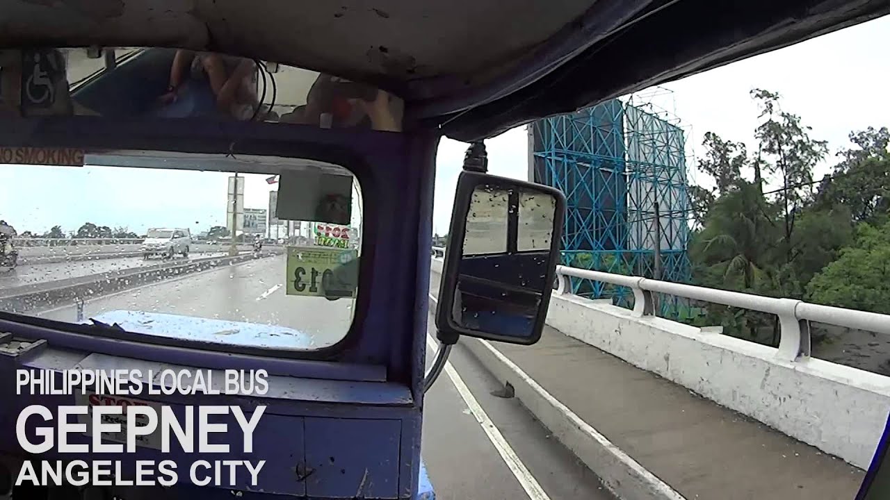 アンヘレスのジプニーでローカル市場行こう【フィリピン】PHILIPPINES LOCAL BUS GEEPNEY ANGELES CITY ...
