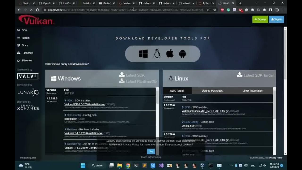 Building Pytorch with Vulkan support on ARM64 - YouTube