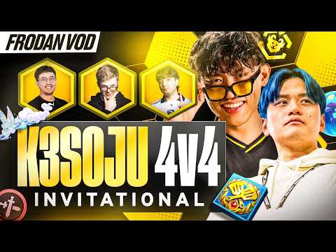 K3soju 4v4 100K Invitationals FINALS Ft Cambulee, Kubixon, and Maikel! | Frodan Set 18 VOD