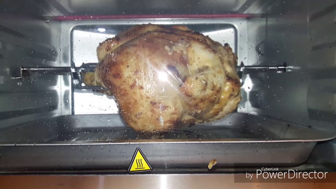 Pollo al spiedo procedimiento para atarlo - YouTube