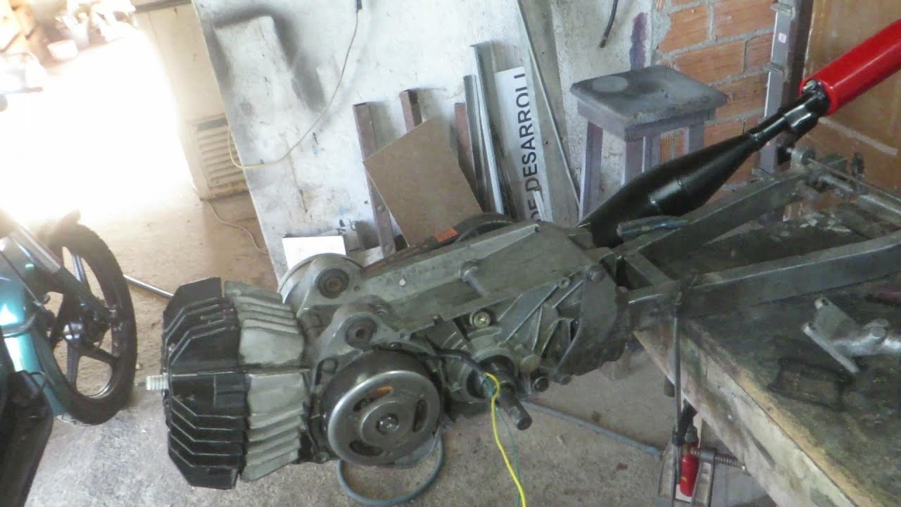 Último Arranque Motor Derbi Variant Antes De Montarlo En La Moto - YouTube