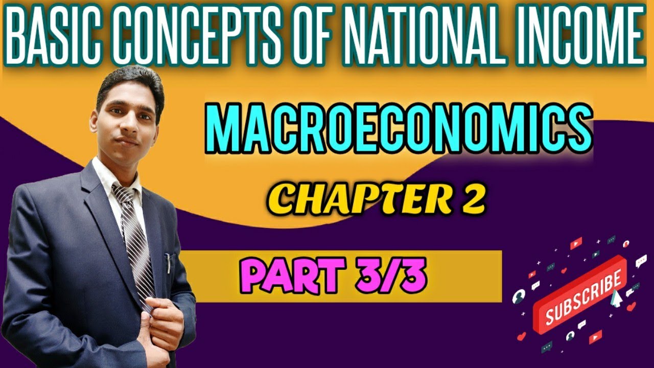 BASIC CONCEPTS OF NATIONAL INCOME | Class XII | Macroeconomics | Part 3 ...