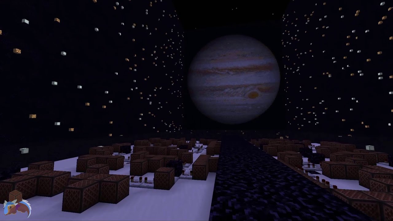 The Planets - Jupiter, the Bringer of Jollity [Minecraft Noteblocks ...