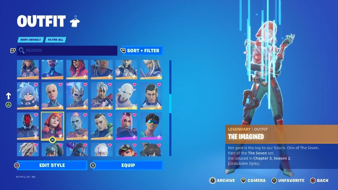 FORTNITE LOCKER TOUR - YouTube