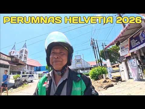 JALAN - JALAN MENGELILINGI PERUMNAS HELVETIA | KOTA MEDAN | SUMATERA UTARA | MOTOVLOG