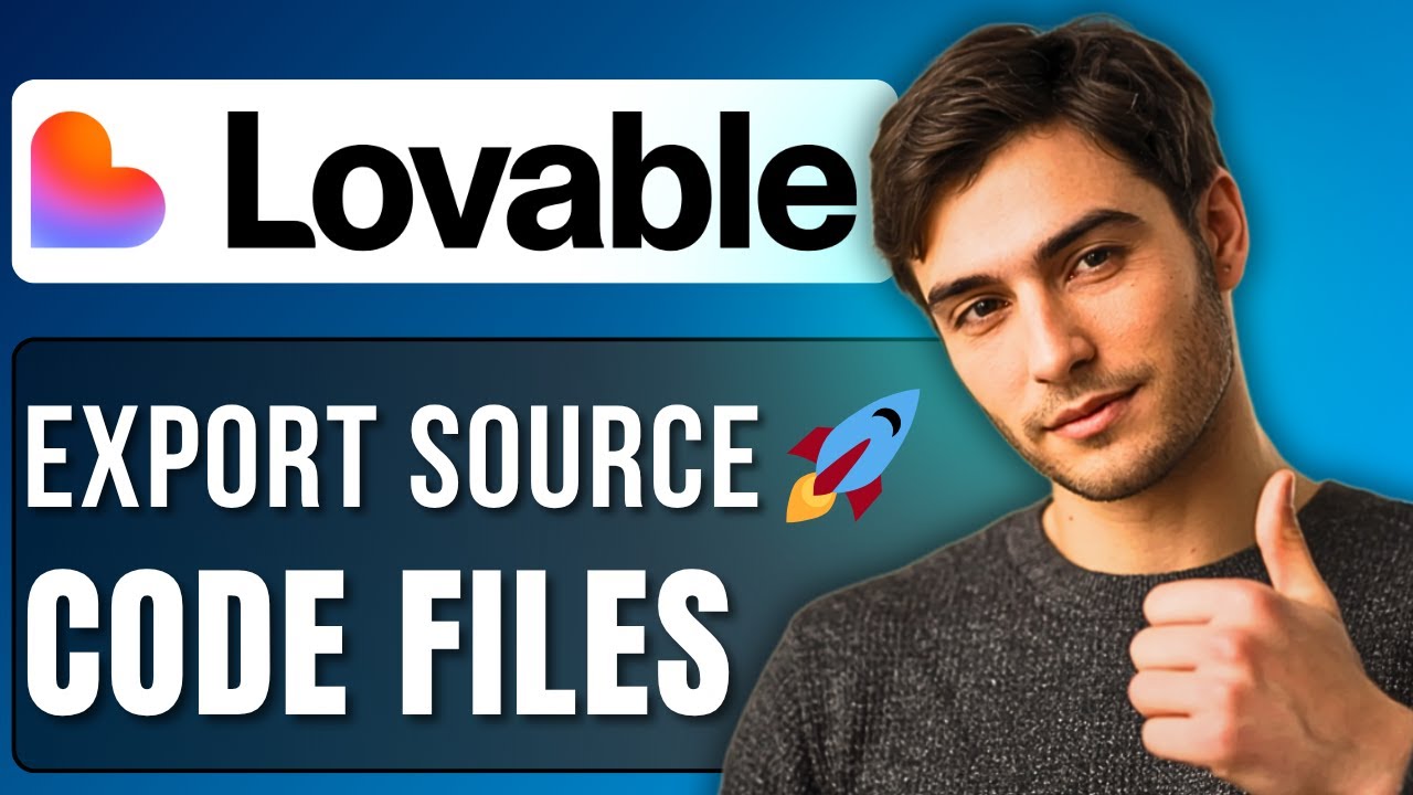 How to Export Source Code Files from Lovable Dev | Step-by-Step ...