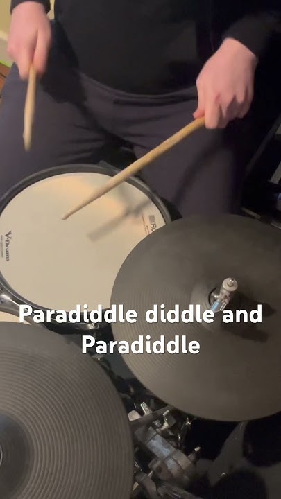 Paradiddle diddle and Paradiddle #drums #drumcover #drummerlife #drummer #drumperformance # ...