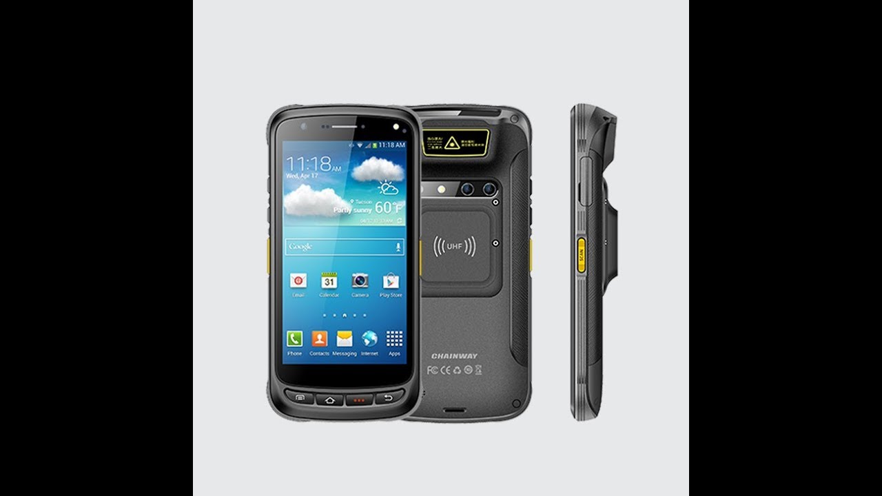 CHAINWAY C71 UHF RFID READER Circular polarization & EPC C1 GEN2 ...