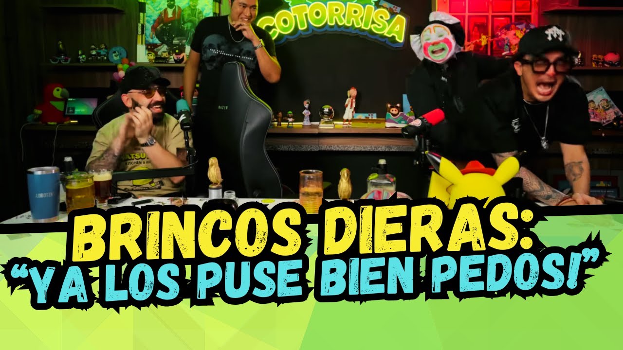 🔥🤣 Brincos Dieras se Descontrola en La Cotorrisa | El Episodio Más Loco ...