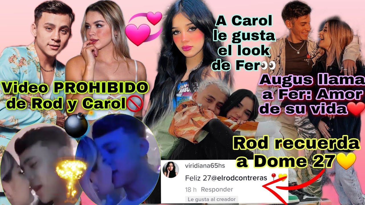 FILTRAN VIDEO DE ROD Y CAROL🔞Rod VUELVE A SEGUIR A DOME Augus llama a ...