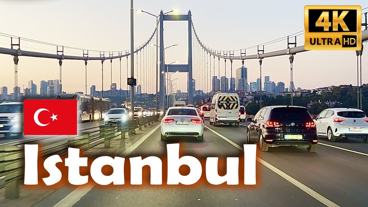 4K | Driving in ISTANBUL, Turkey - Intense Traffic - YouTube