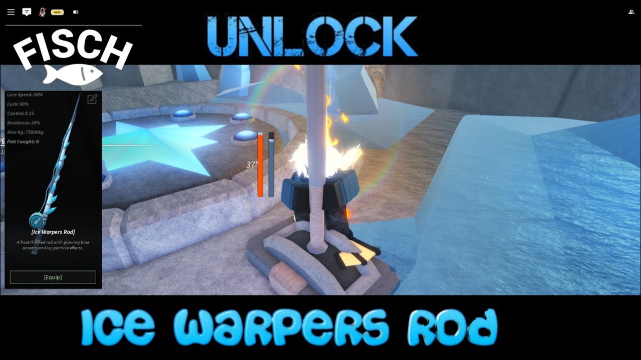 Rod ice warpers lokasi level fisch | roblox fisch - YouTube