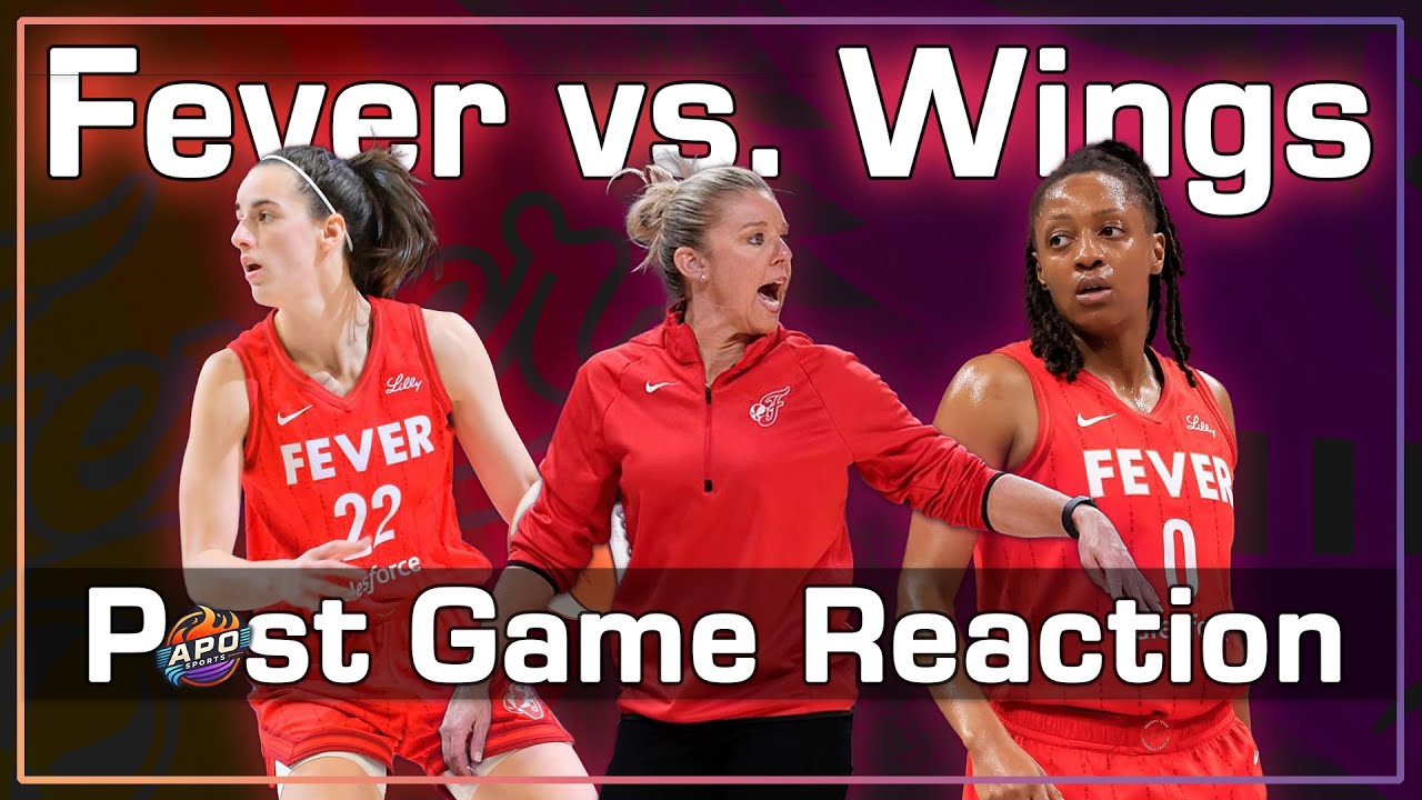 Caitlin Clark & Kelsey Mitchell Dominate as Fever Beat Wings | Post ...