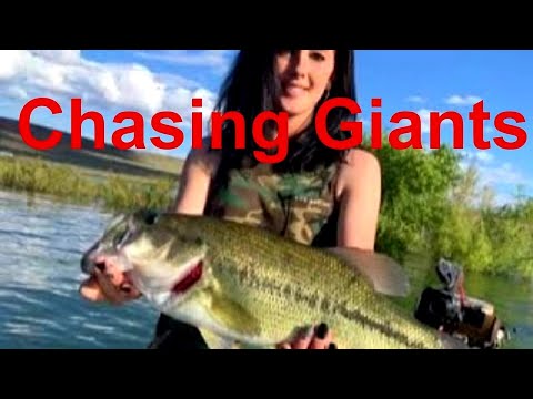 Chasing Giant Bass! And girls fishing. - YouTube