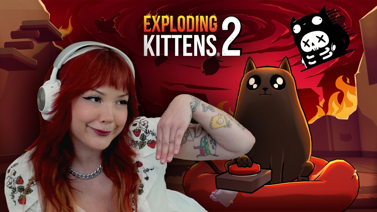 BACK HAIR ATTACK! (Exploding Kittens 2) - YouTube