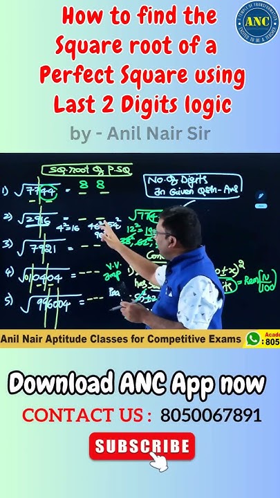 Art of Finding Last 2 digits Short-4 || Number System Best Shortcuts | @AnilNairClasses - YouTube
