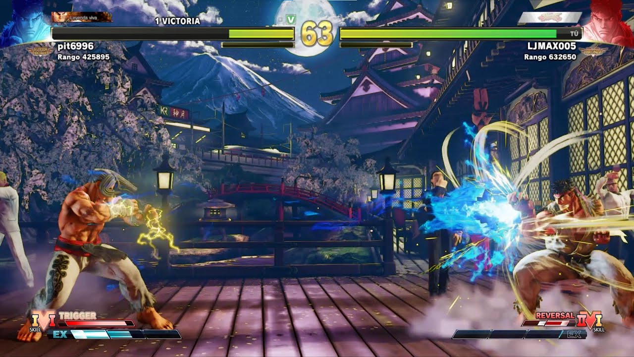 Street Fighter V aprendiendo hacer "parry"😎 - YouTube
