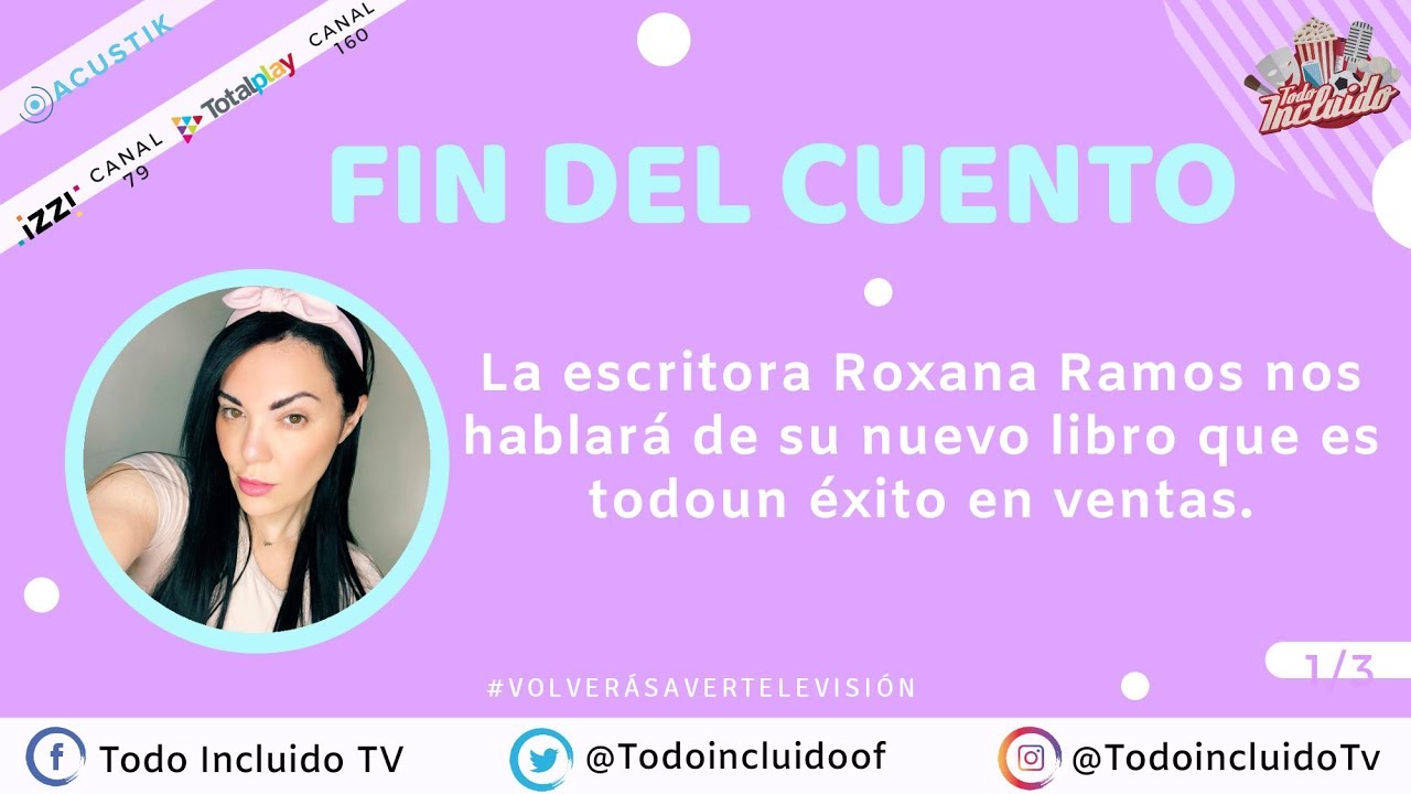 Roxana Ramos, Escritora 1/3 - YouTube