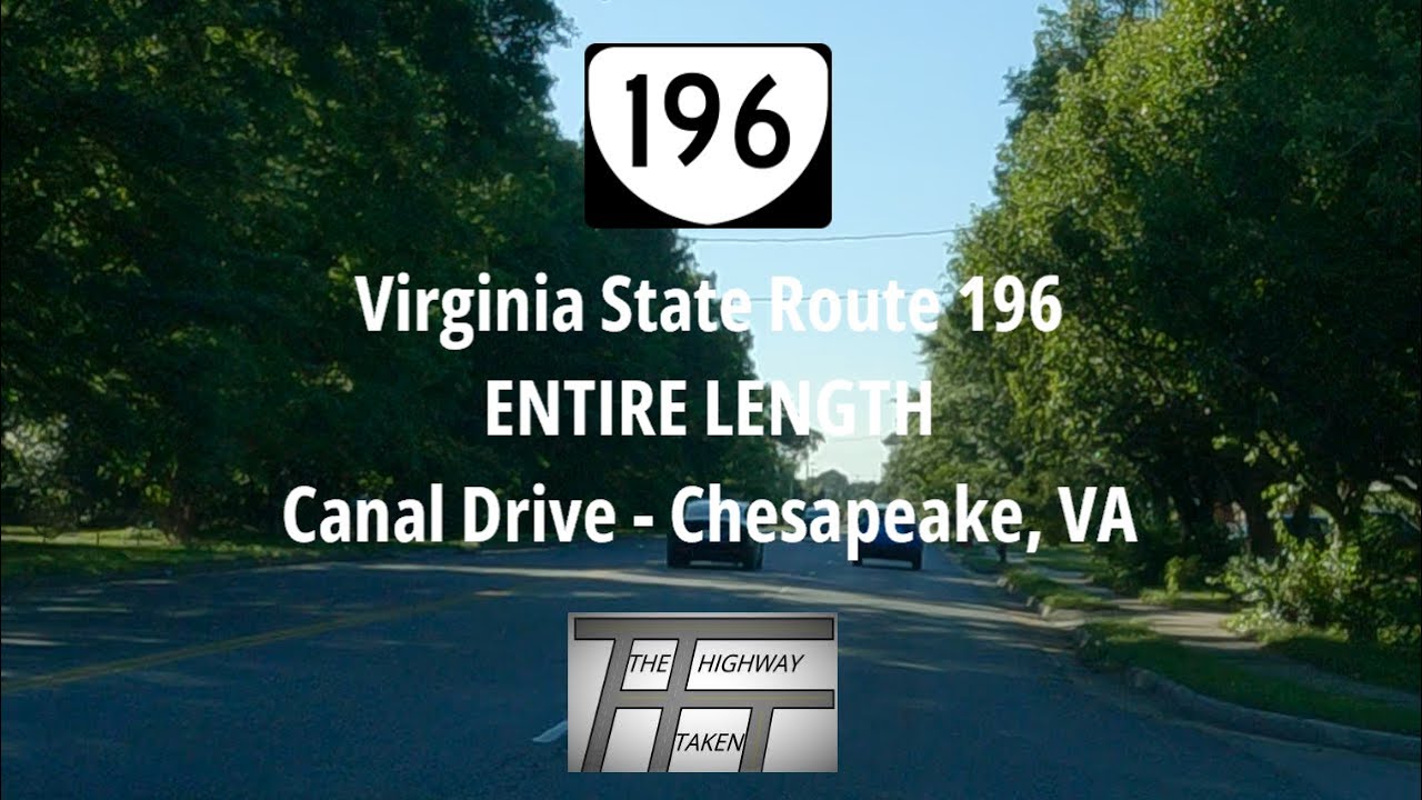 Virginia State Route 196 – Entire Length - YouTube