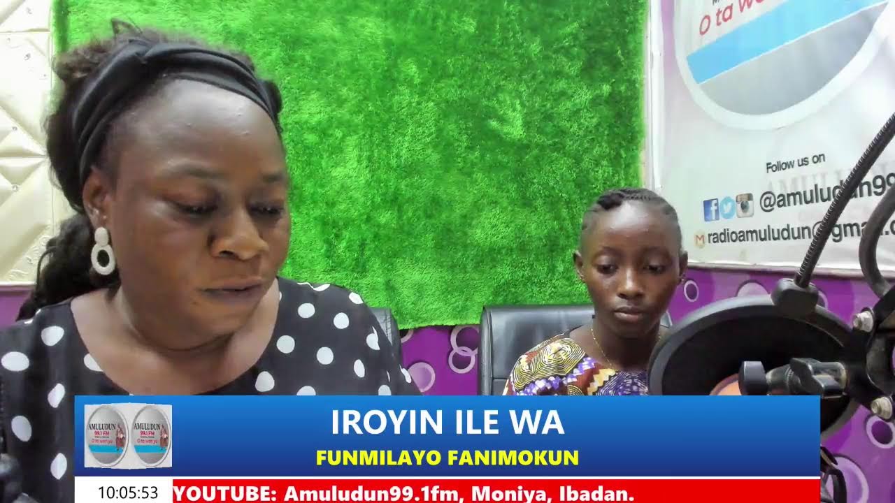 AMULUDUN 99.1 FM MONIYA IBADAN...O TA WON YO - YouTube