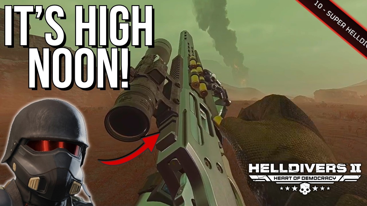 Helldivers 2: IT'S HIGH NOON, R-6 Deadeye Customization Review - YouTube
