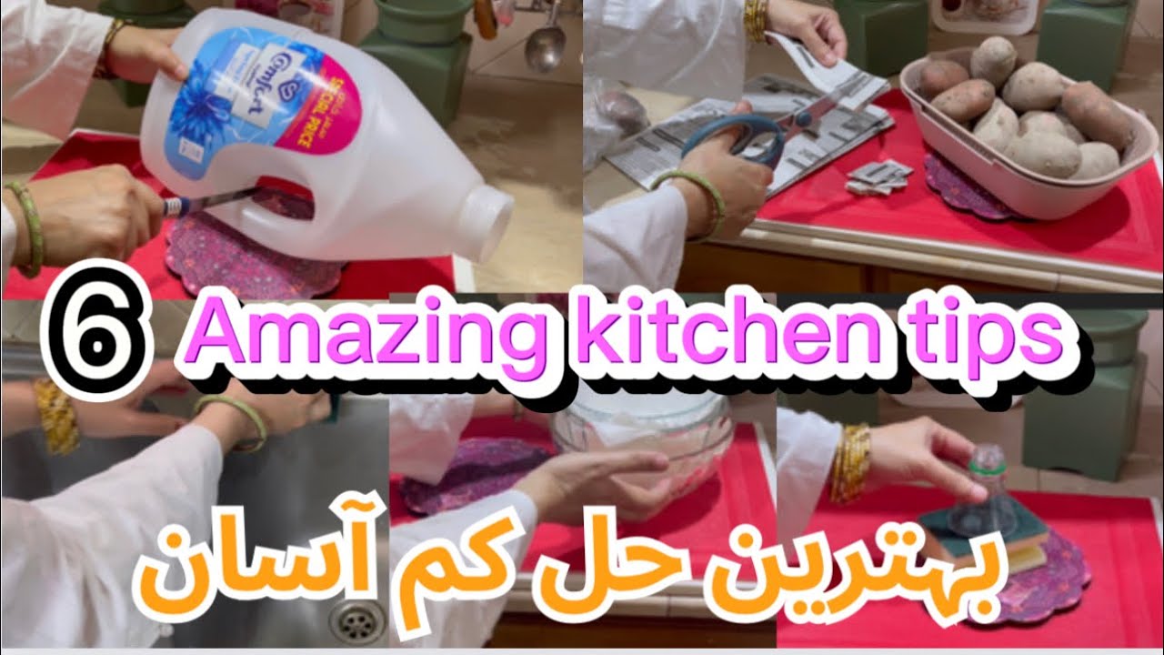 6_Brilliant kitchen Hacks 👍| Tips That makes Your kitchen Life Easy ...