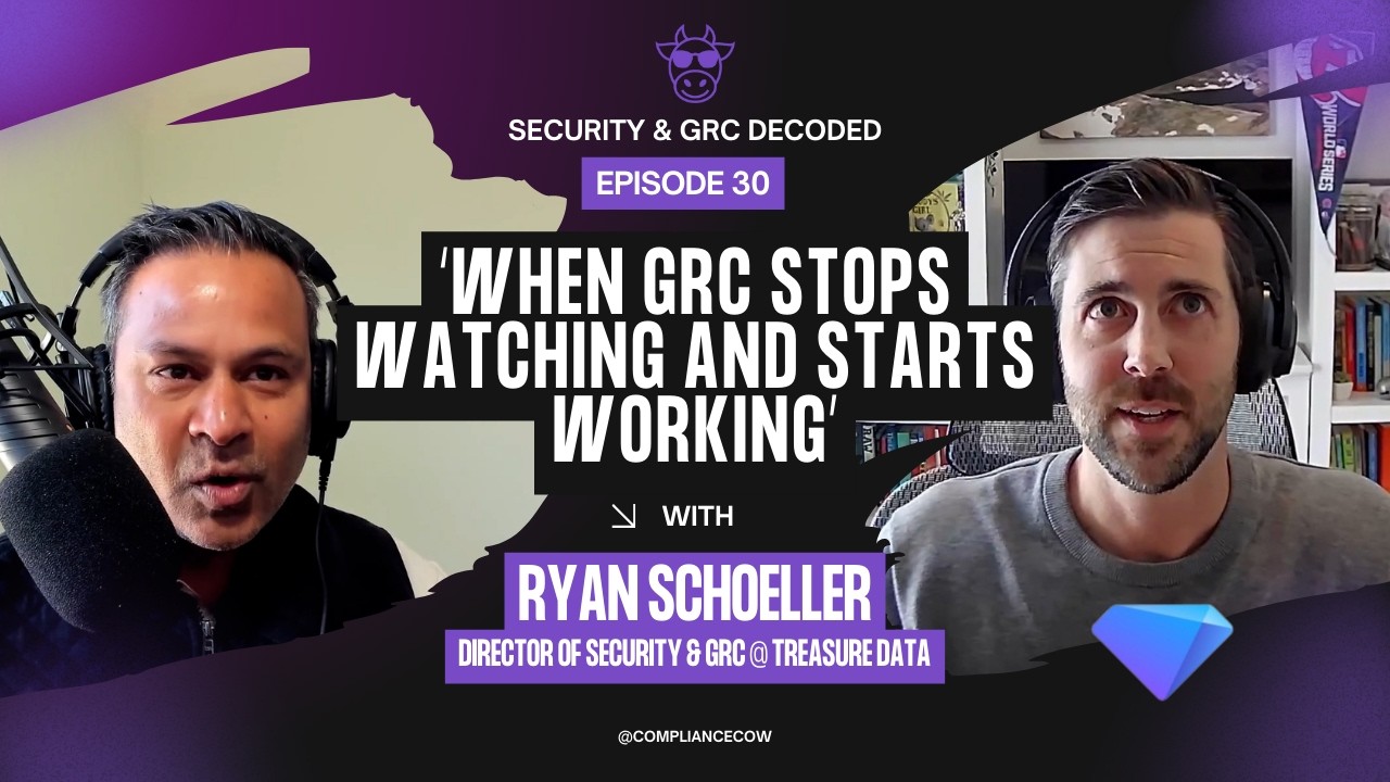 When GRC Stops Watching and Starts Working with Ryan Schoeller - YouTube