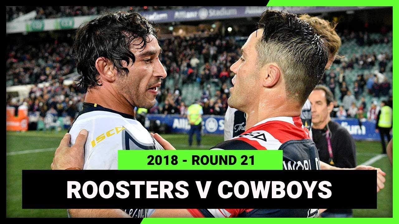 NRL Highlights | NRL Sydney Roosters v North Queensland Cowboys | Round ...