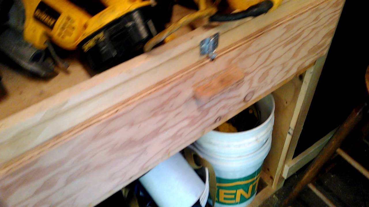 Enclosed carpentry/utility trailer - YouTube