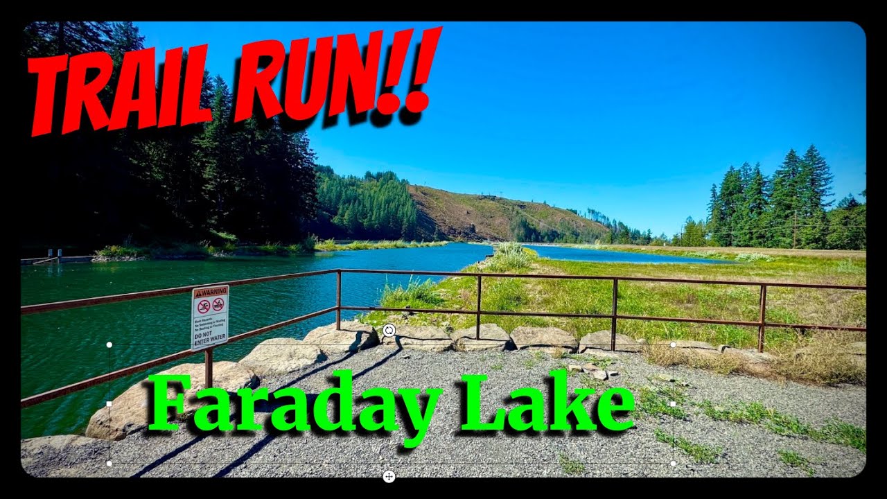 VLOG 763: Faraday Lake (TRAIL RUN!) - YouTube