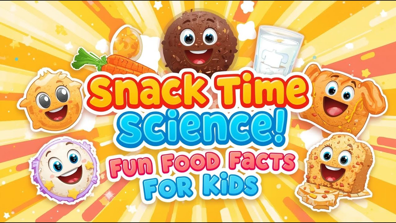 Yummy Learning Time! 🍌📚😁 Discover Fun Food Facts - YouTube