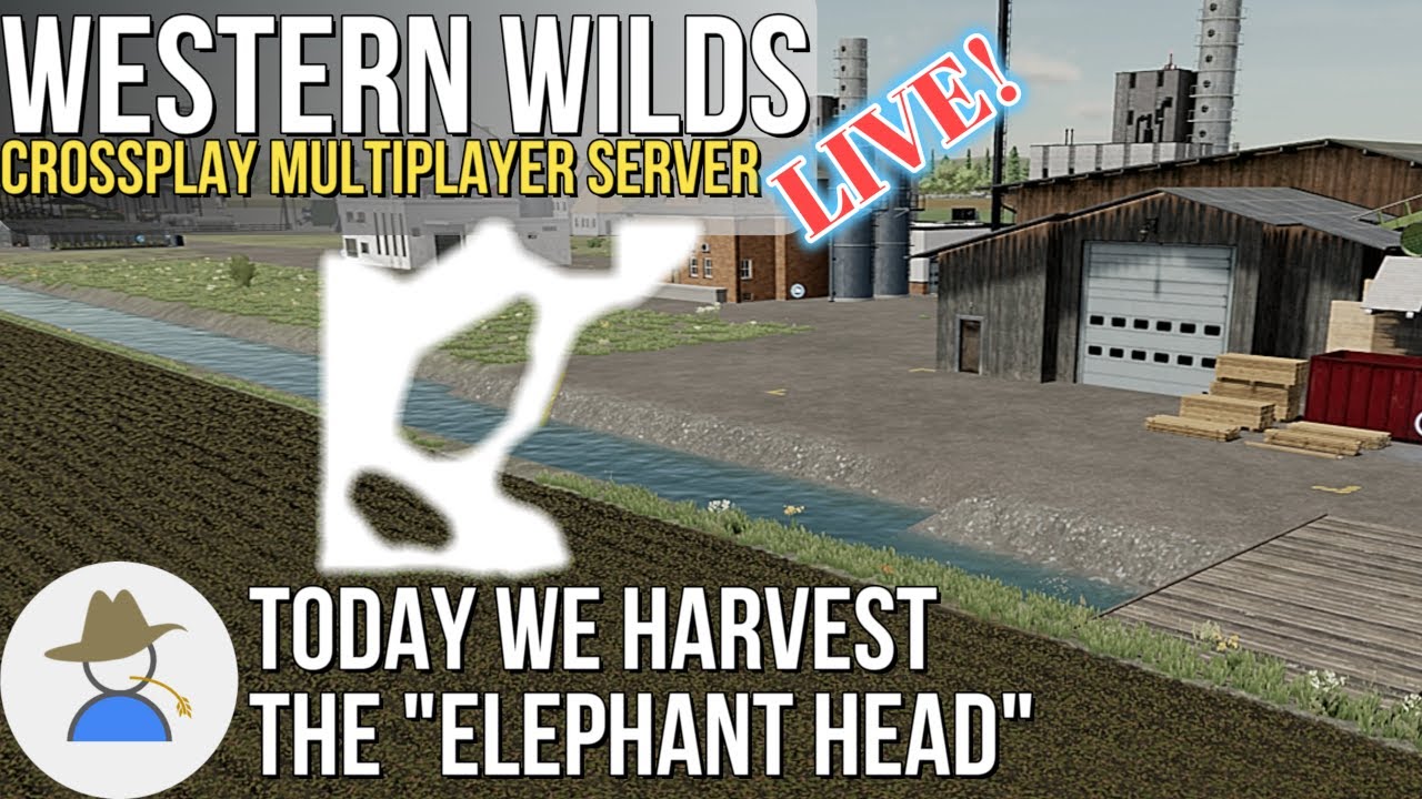 LIVE! - Today we harvest the "elephant head" - Western Wilds Crossplay ...