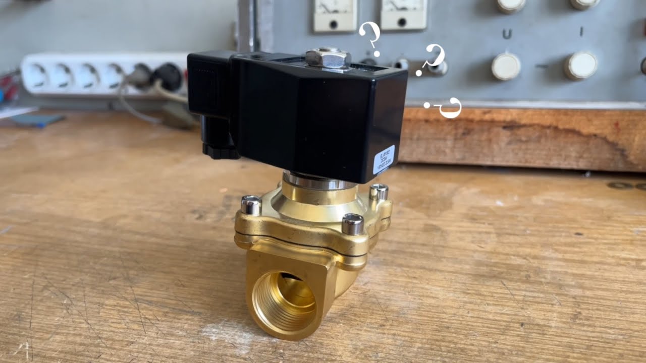 Solenoid Valve Explained: Easy Wiring & Operation! - YouTube